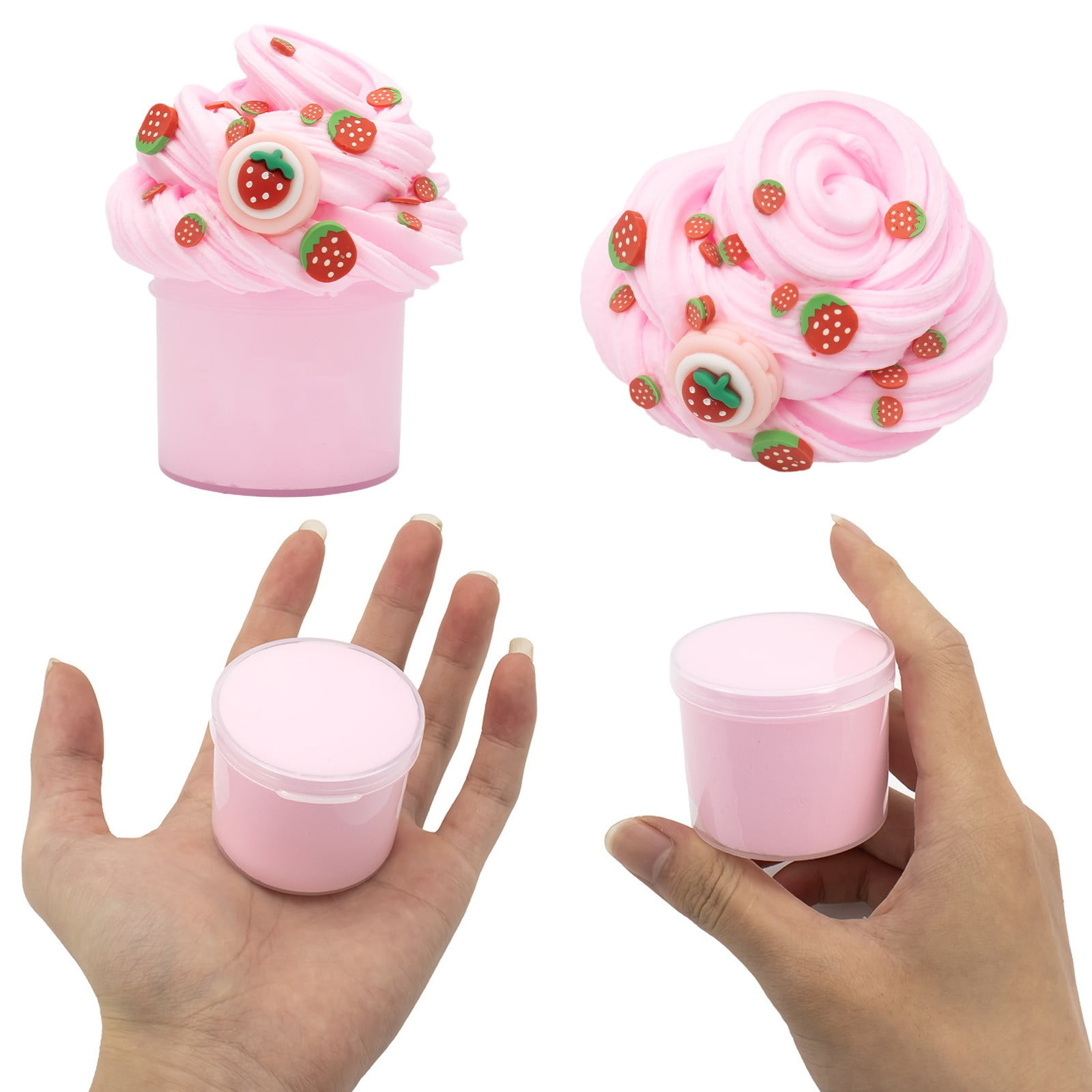 70ml Furry Cloud Butters Slimes, Clays Toy, DIY Noodle Stretchy Slime ...