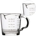 70ml Mini Glass Measuring Cup with handle 2 oz Shot Glass Espresso Jugs ...