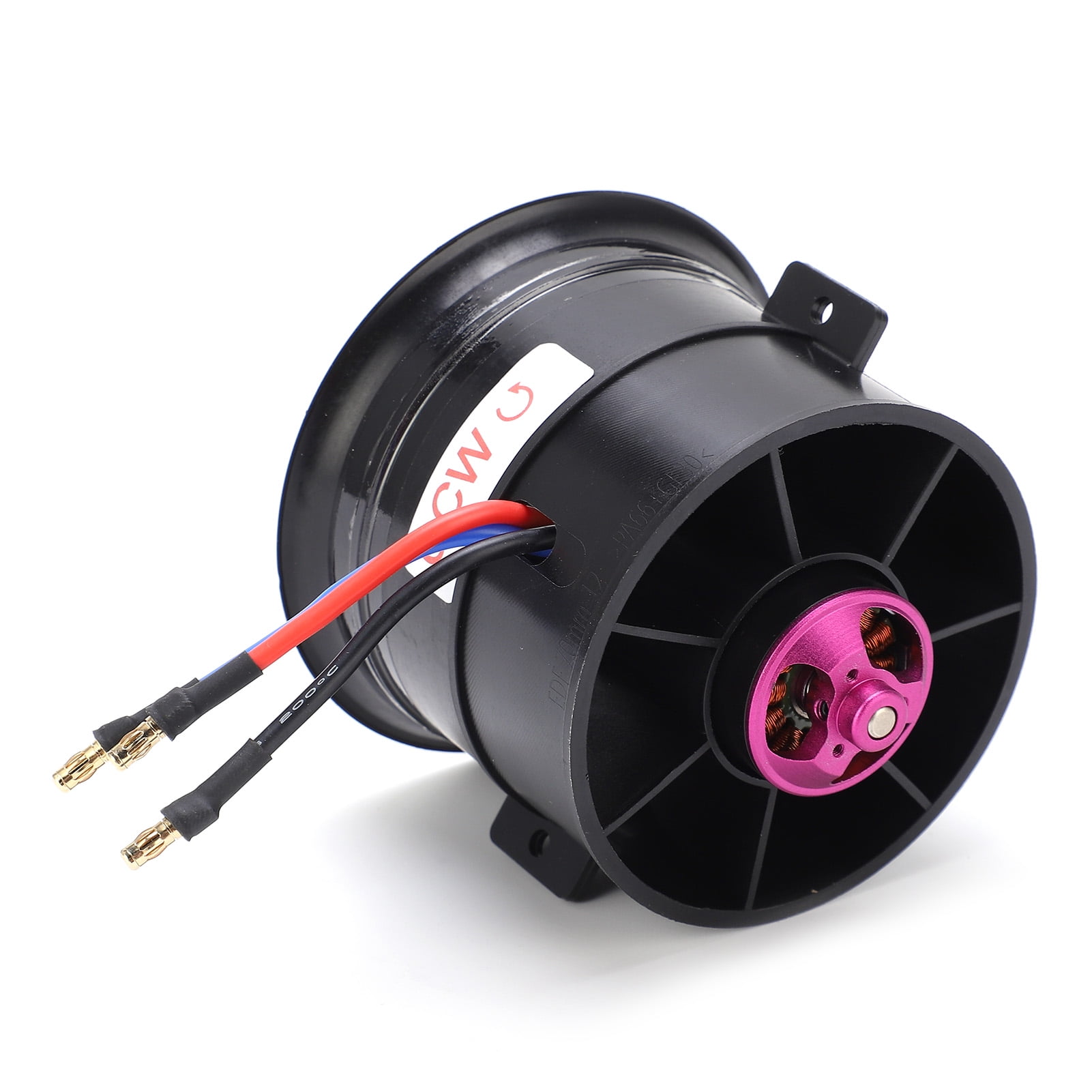 70mm 12-Leaf Duct with 6S 2100KV ESC Speed Controller Set for RC Car ...