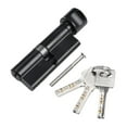 70mm Aluminum Lock Knob Cylinder Anti-theft Door Lock Core with 3 Keys ...