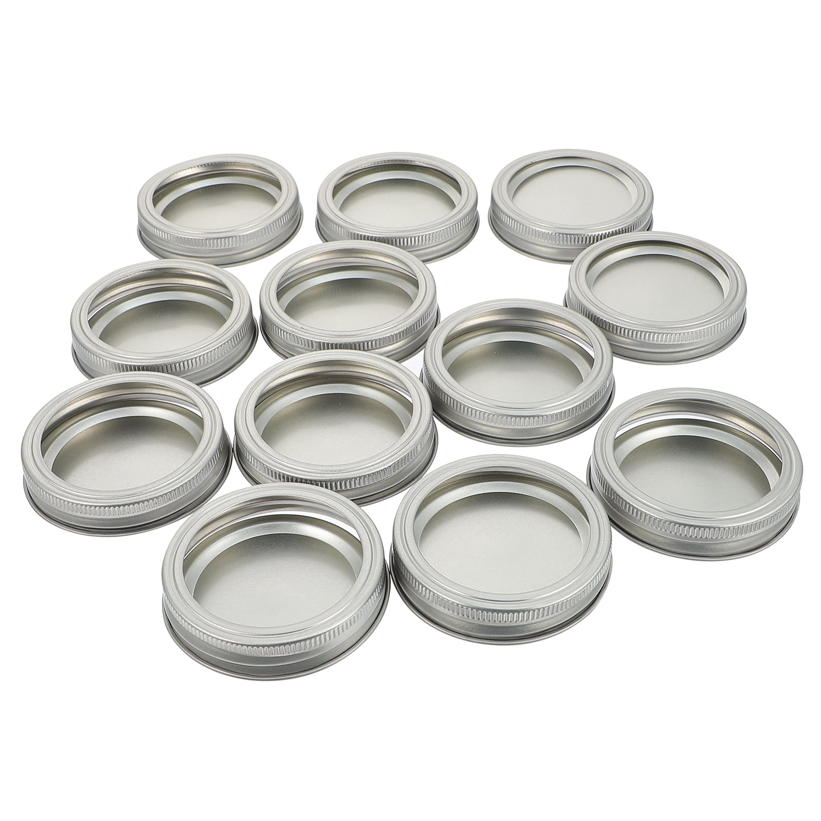 70mm Canning Jar Lids 12pcs Jar Canning Lids with Silicone Reusable ...