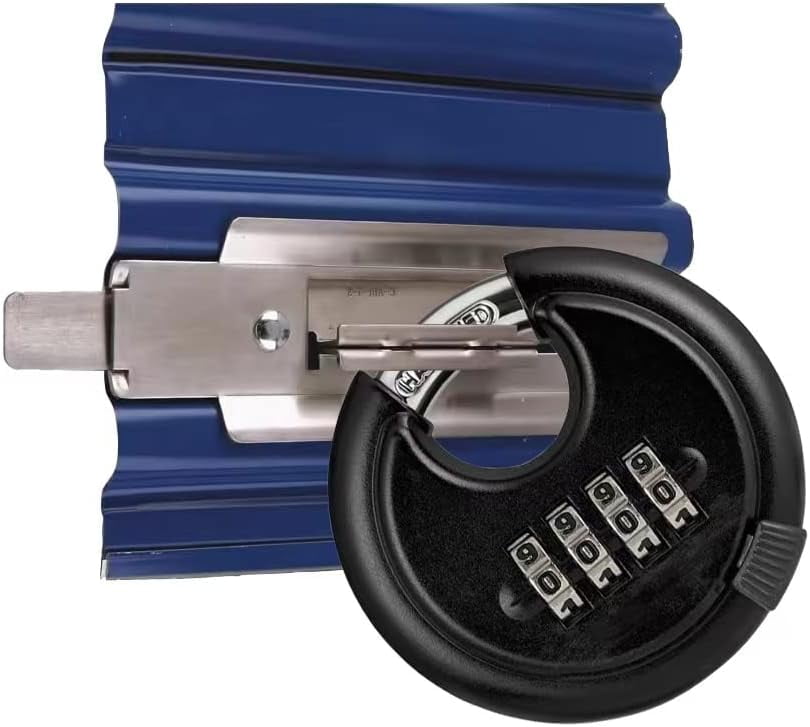 70mm Combination Discus Lock， Disc Padlock Combination for Garage ...