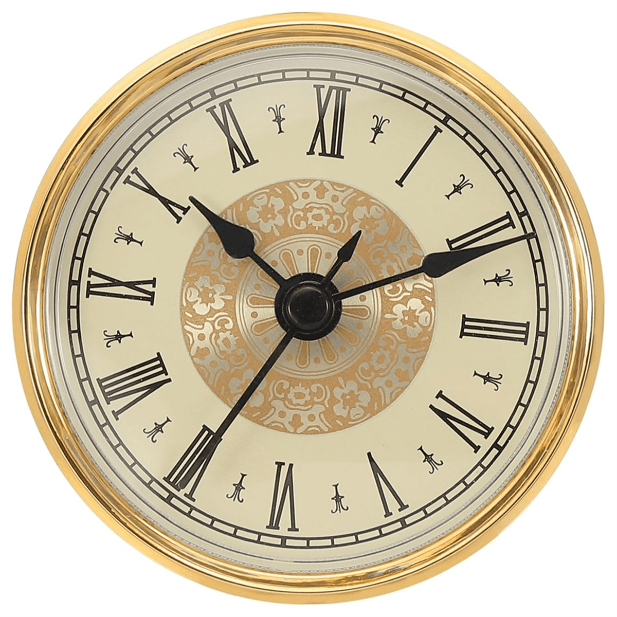 70mm Quartz Clock Insert,Round Quartz Movement Miniature Clock Mini ...