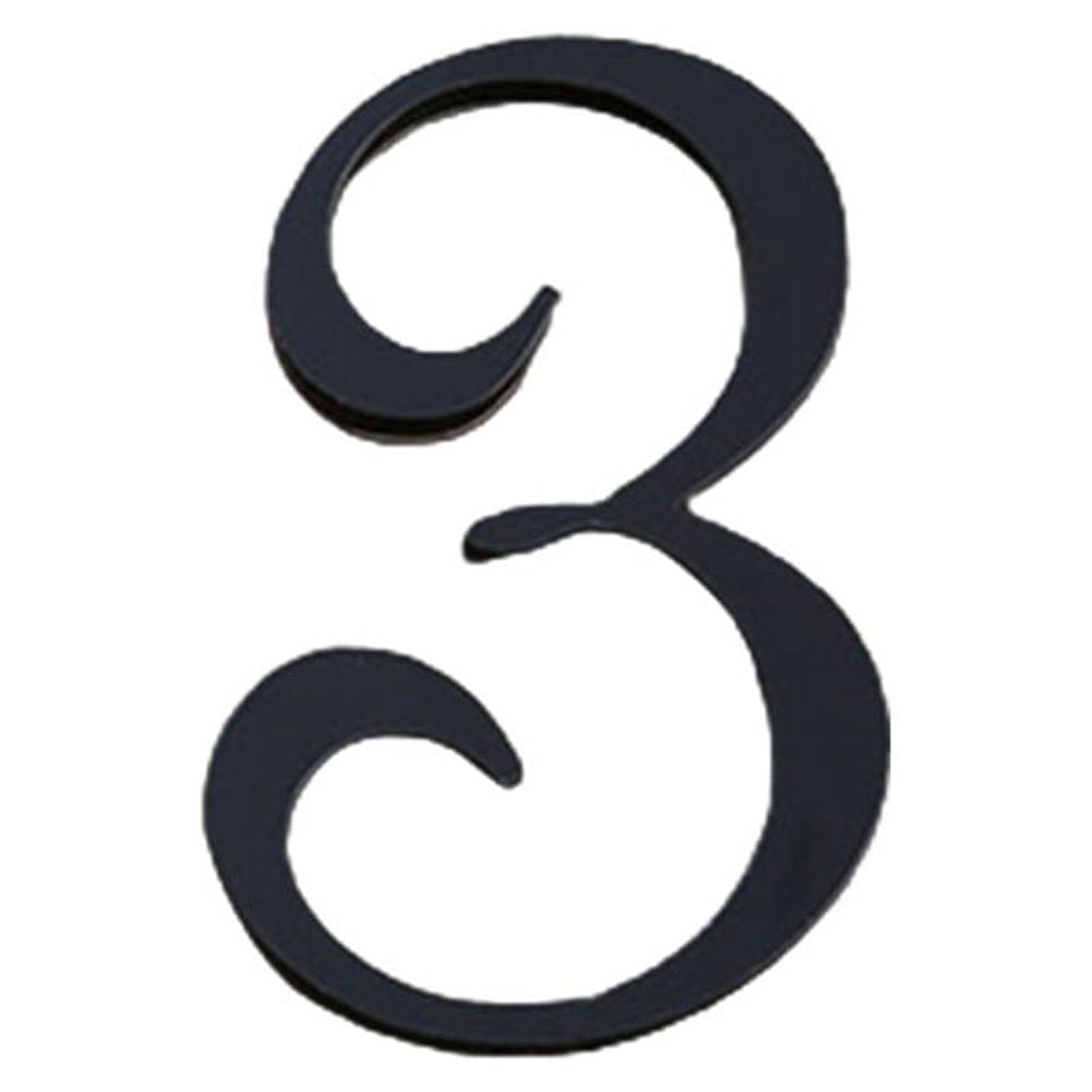 70mm Self Sticker Big Modern Door Numbers For Exterior House Apartment ...