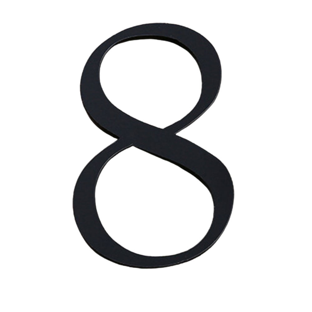 70mm Self Sticker Big Modern Door Numbers For Exterior House Apartment ...