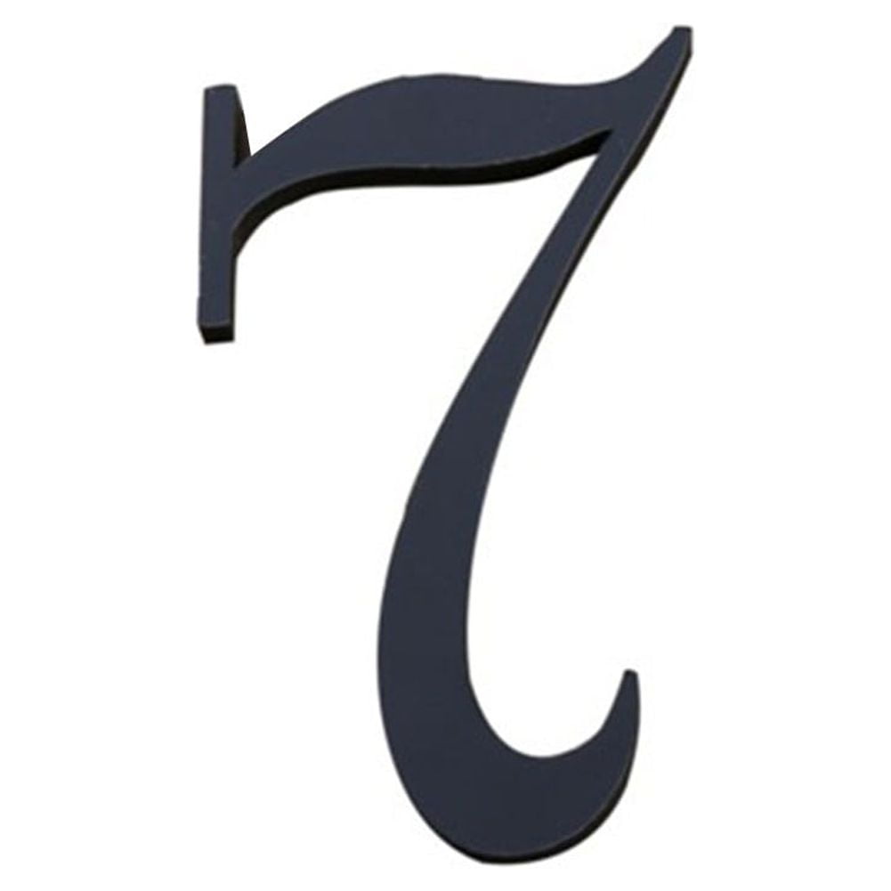 70mm Self Sticker Big Modern Door Numbers For Exterior House Apartment ...