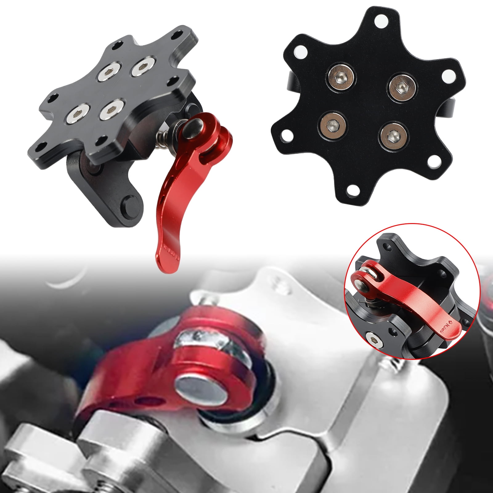 70mm Steering Wheel Quick Release Hub Adapter For Thrustmaster/Logitech ...