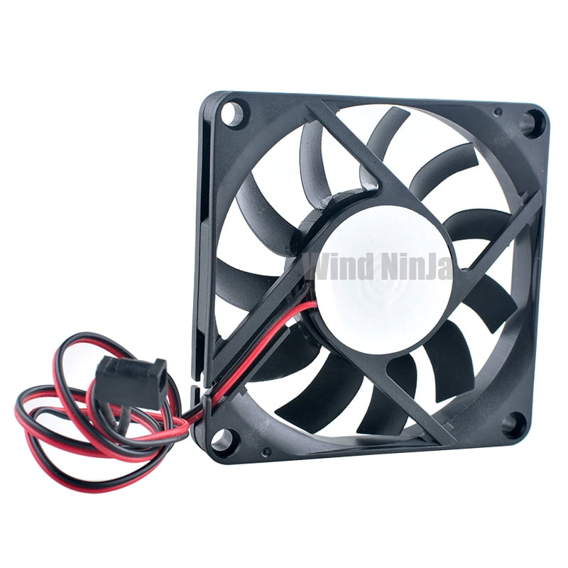 70mm fan 70x70x10mm 7010 DC5V 2200rpm 3.5mm DC connector USB axial fan ...
