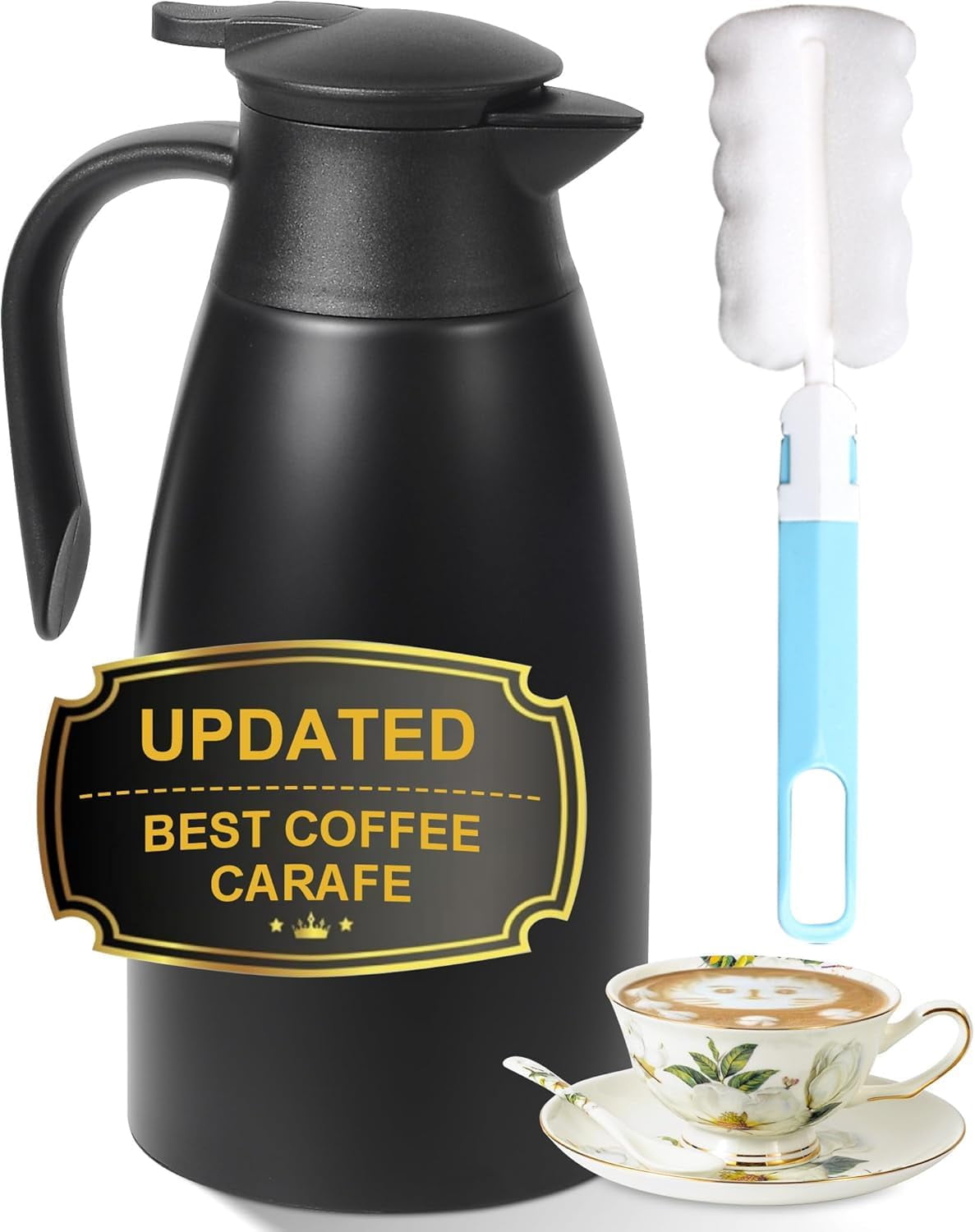 70oz Thermal Coffee Carafe for keeping hot,Updated Carafes hot liquid ...