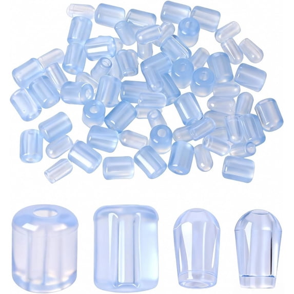 70pcs Rubber Feet for Sink Grid, Clear Kitchen Sink Rack Feet Bottoms ...