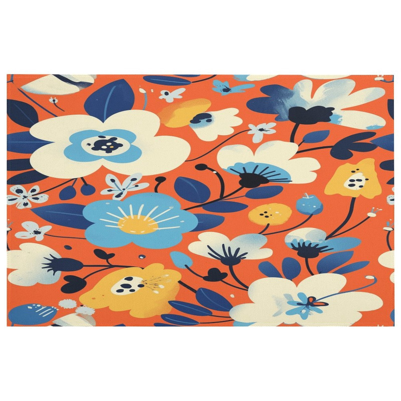 70s 60s Retro Psychedelic Flower Power, Floral Metal Adult Home Decor ...