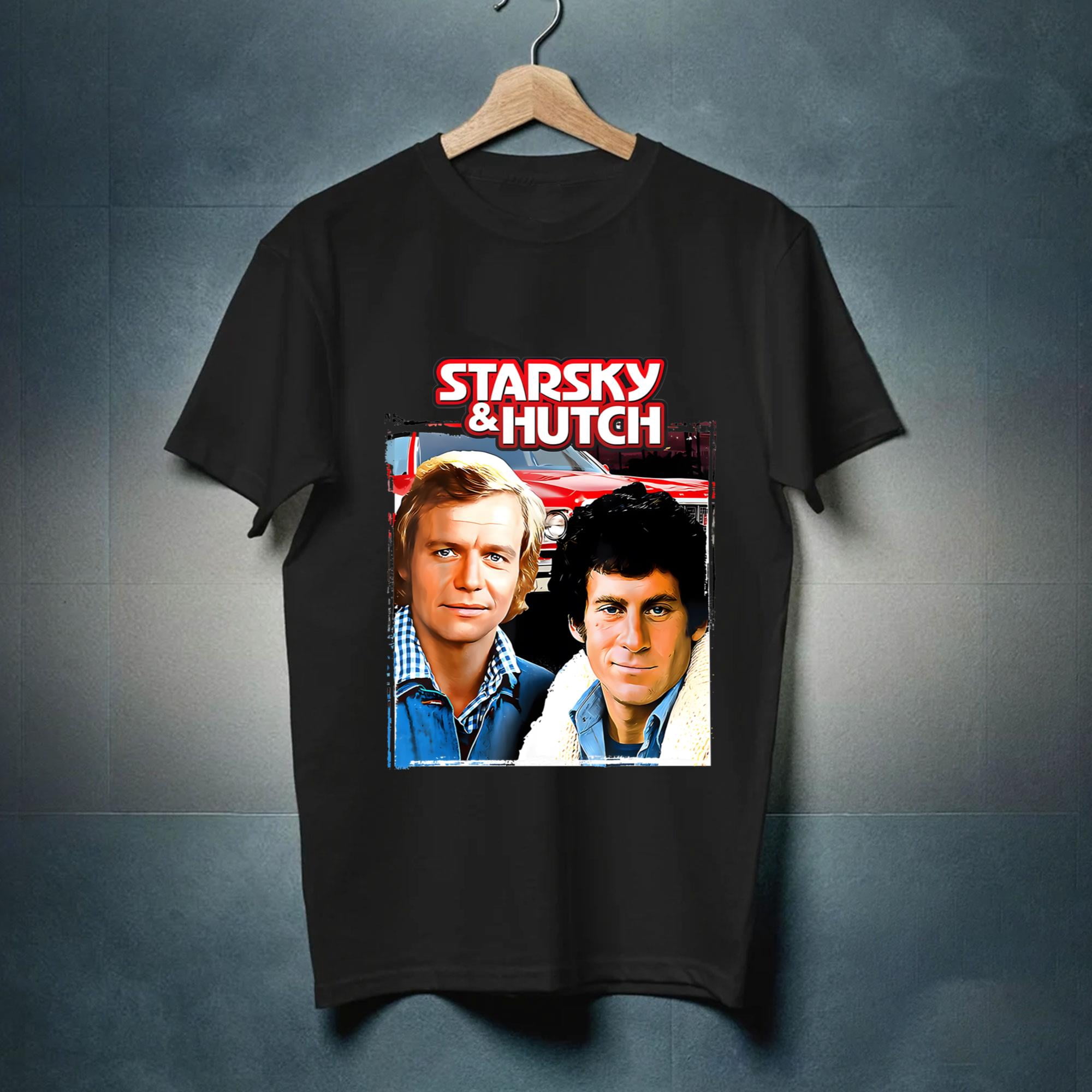 70s Action Duo Graphic Shirt – Vintage TV Series Tribute Tee New ...