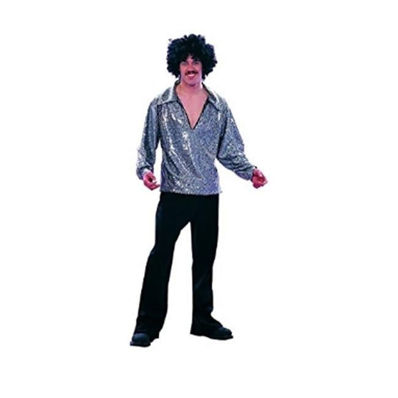 70s Dance Fever Gold Shirt - Walmart.com