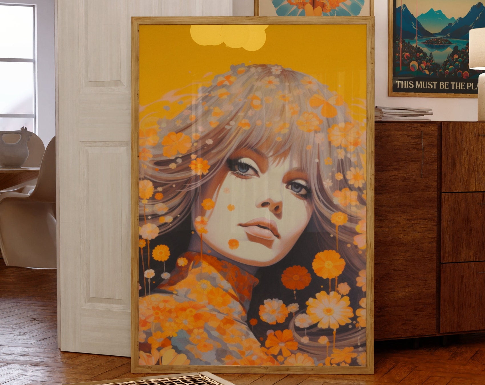 70s Home Decor, 70s Poster, Retro Home Decor, Hippie Poster, 70s Decor ...