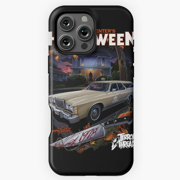 70s Horror Scene Inspired Pattern Protective and Compatible iPhone 11 ...