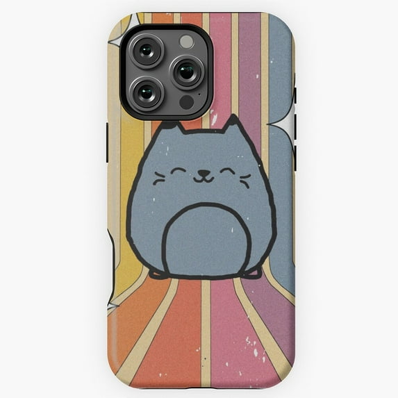 70s Manga Cat Retro Japanese Cartoon Art Phone Case Compatible iPhone ...