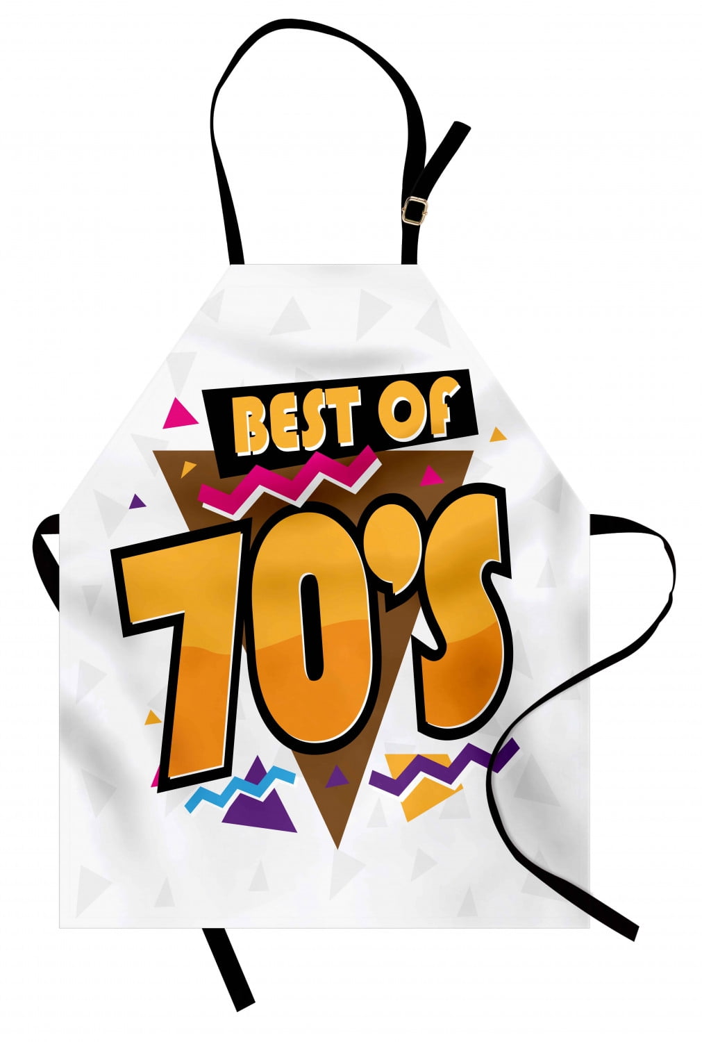 70s Party Apron Party Time 70s Music Theme Retro Fashion Vibrant Joyful ...