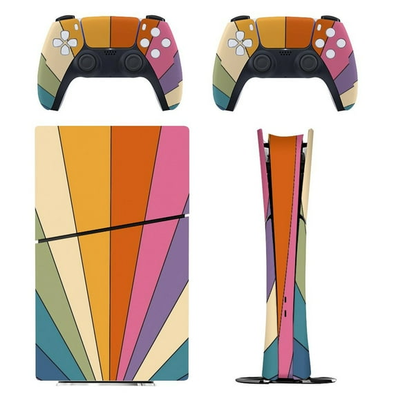 70s Retro Gallery PS5/PS5 Pro/PS5 Slim Digital Disc Skin Sticker For ...