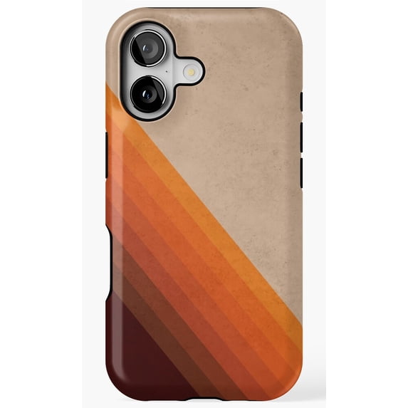70s Retro Stripes Vintage Color Palette Case Phone Case for iPhone 17 ...