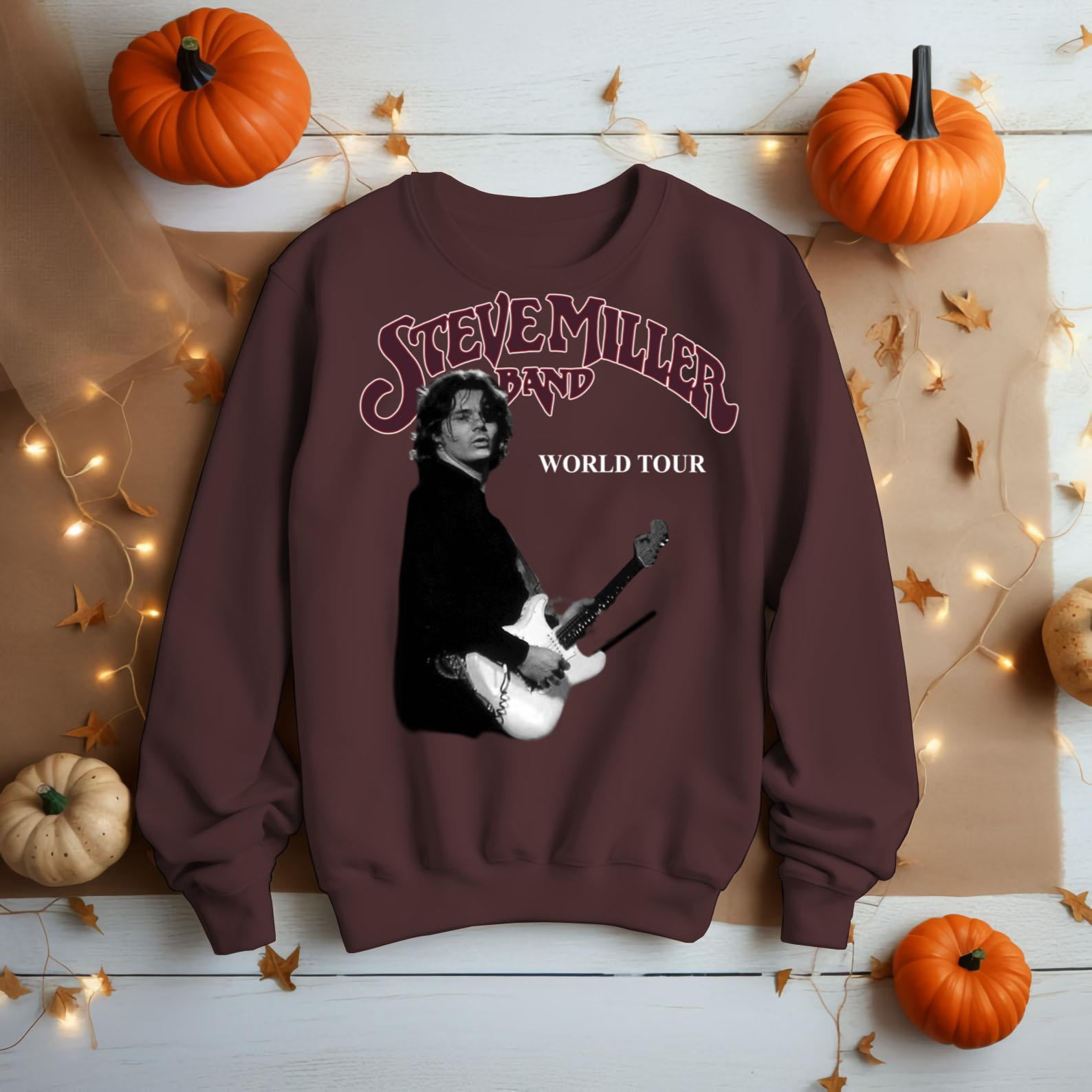 70s Rock Band World Tour 2024 Shirt, Vintage Music Merch Tee, Size S - 3XL - Walmart.com