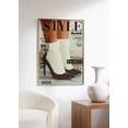 70s Style Magazine Cover Retro Fashion Poster Unframed Paper Print ...