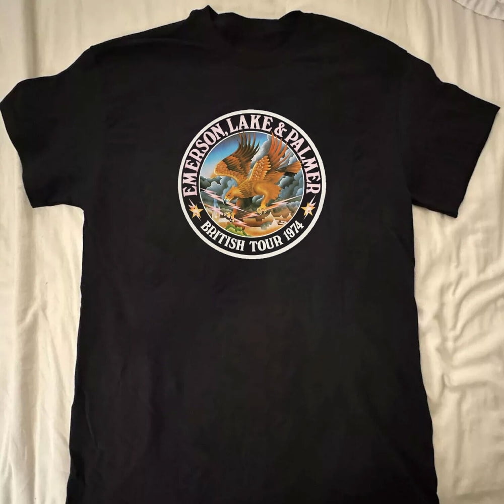 70s Vintage EMERSON LAKE PALMER ELP FLYING THUNDERBIRD PHOENIX T-Shirt ...