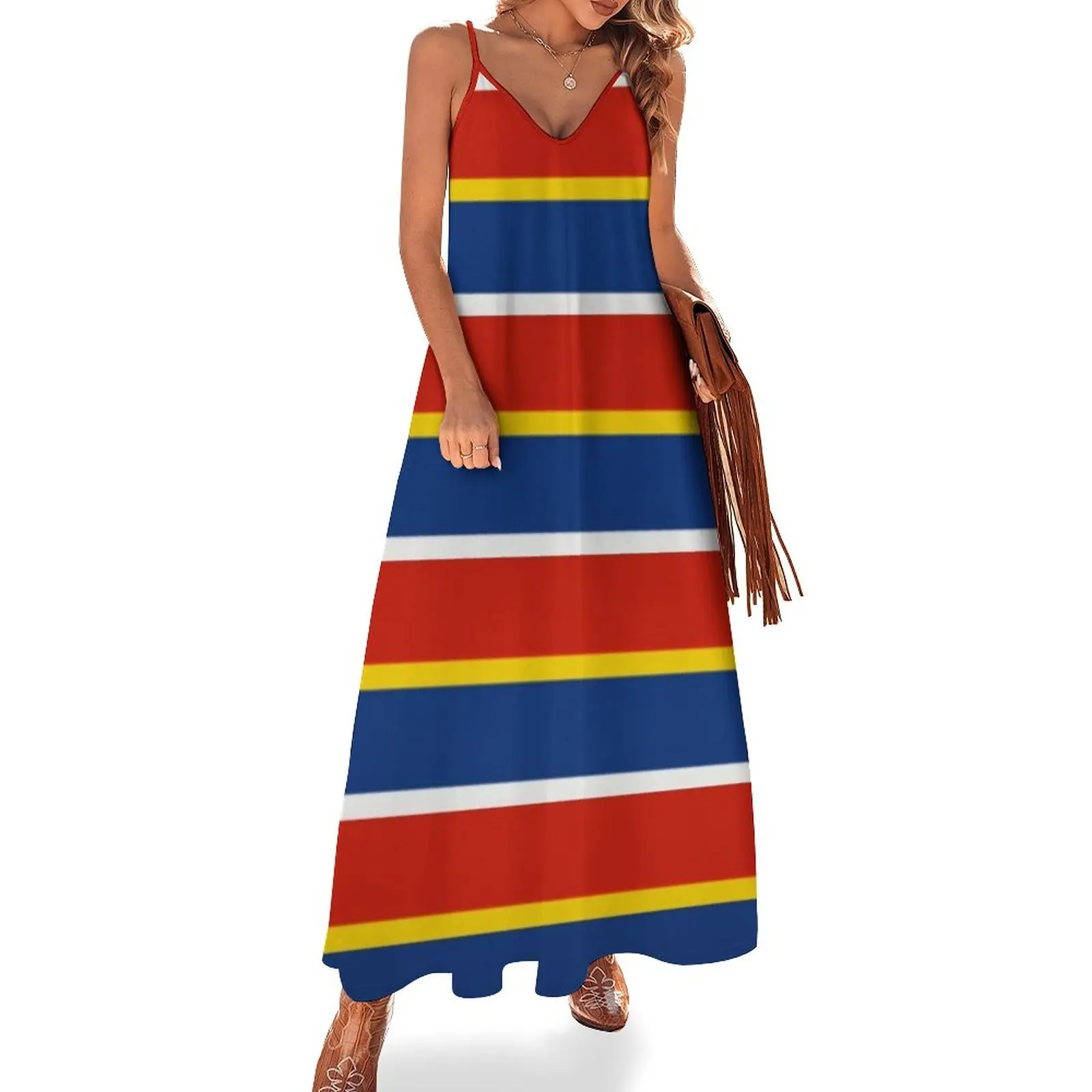 70s and 80s Puppet Inspired Striped Shirt Design Pattern Sleeveless ...