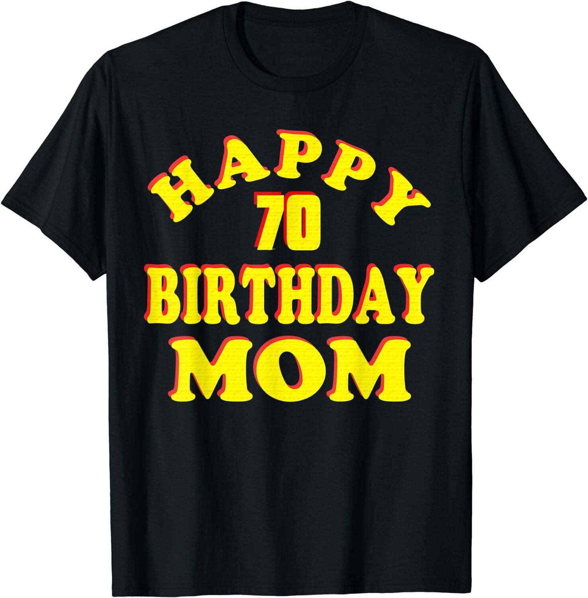 70th Birthday Celebration Shirt For Mom Perfect 70 Years Old T