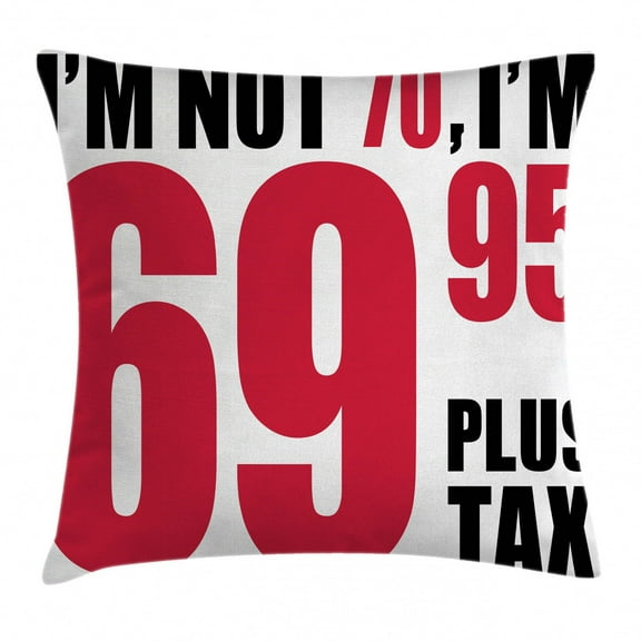 30th Birthday Decorations Throw Pillow Cushion Cover, Kiss Me I'm 30 ...