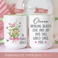 70th Birthday Gift Personalized 70th Birthday Mug Custom Seventy ...