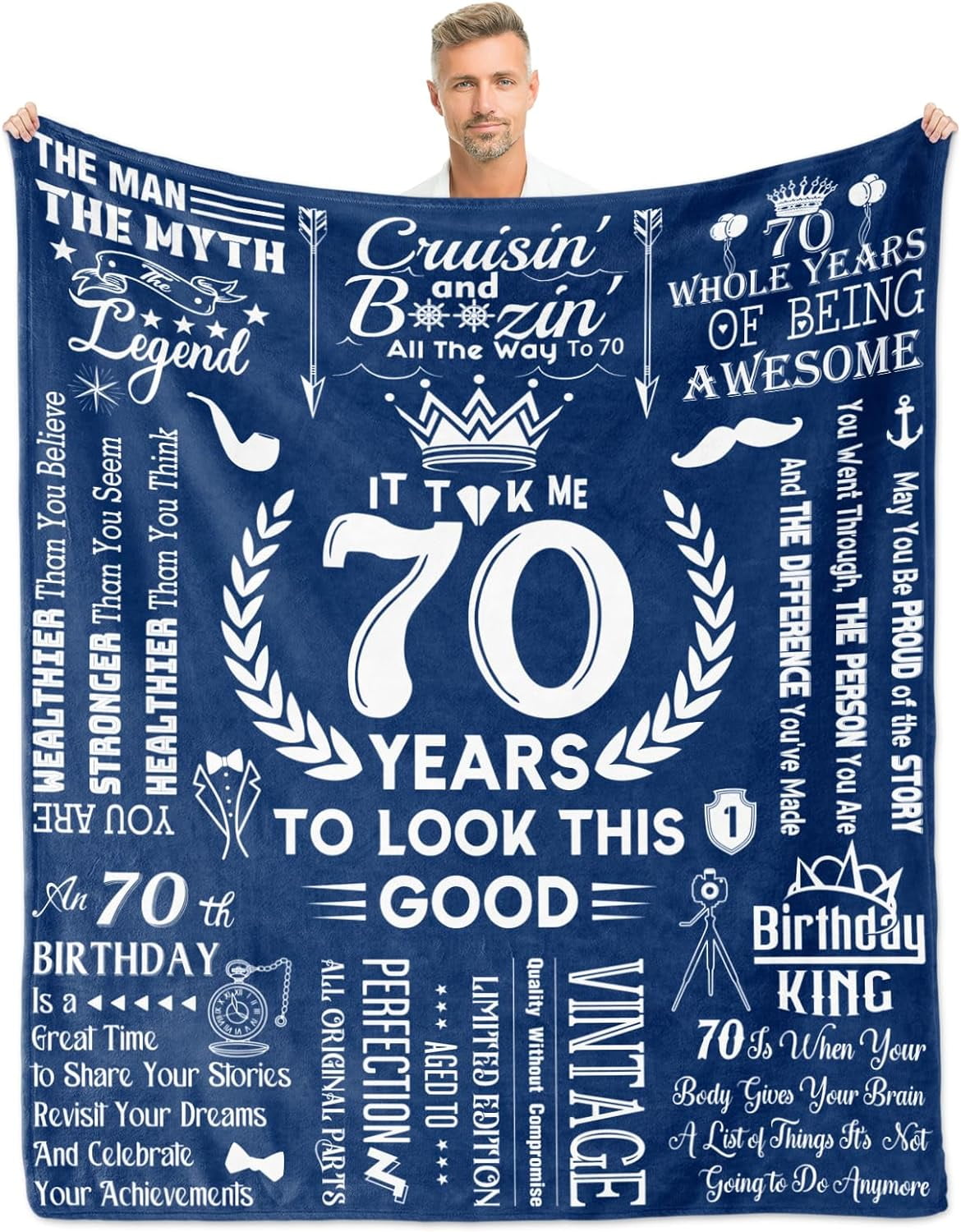 70th Birthday Gifts for Men, 70 Years Old Birthday Gifts for Men, 70th ...