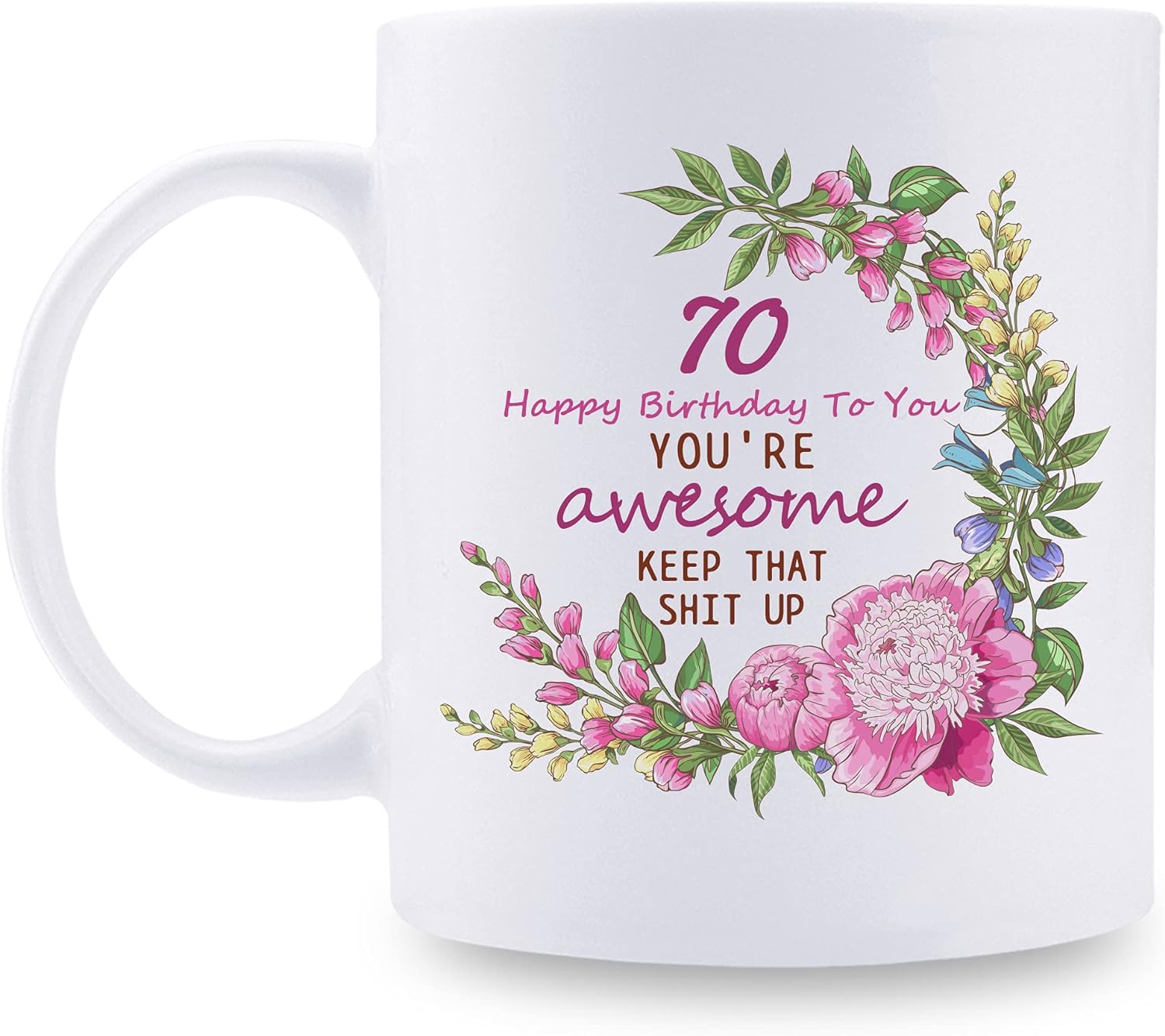 70th Birthday Gifts for Women - 70 Happy Birthday To You You''re ...