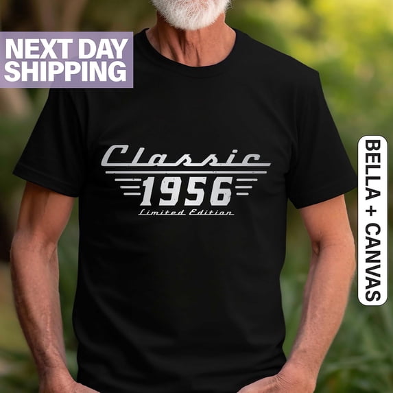 70th Birthday Shirt Classic 1956 Limited Edition Tee - Walmart.com
