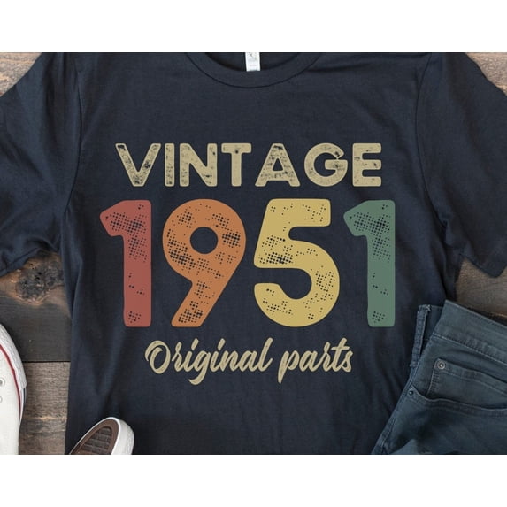 70th Birthday Shirt Retro Style - Walmart.com