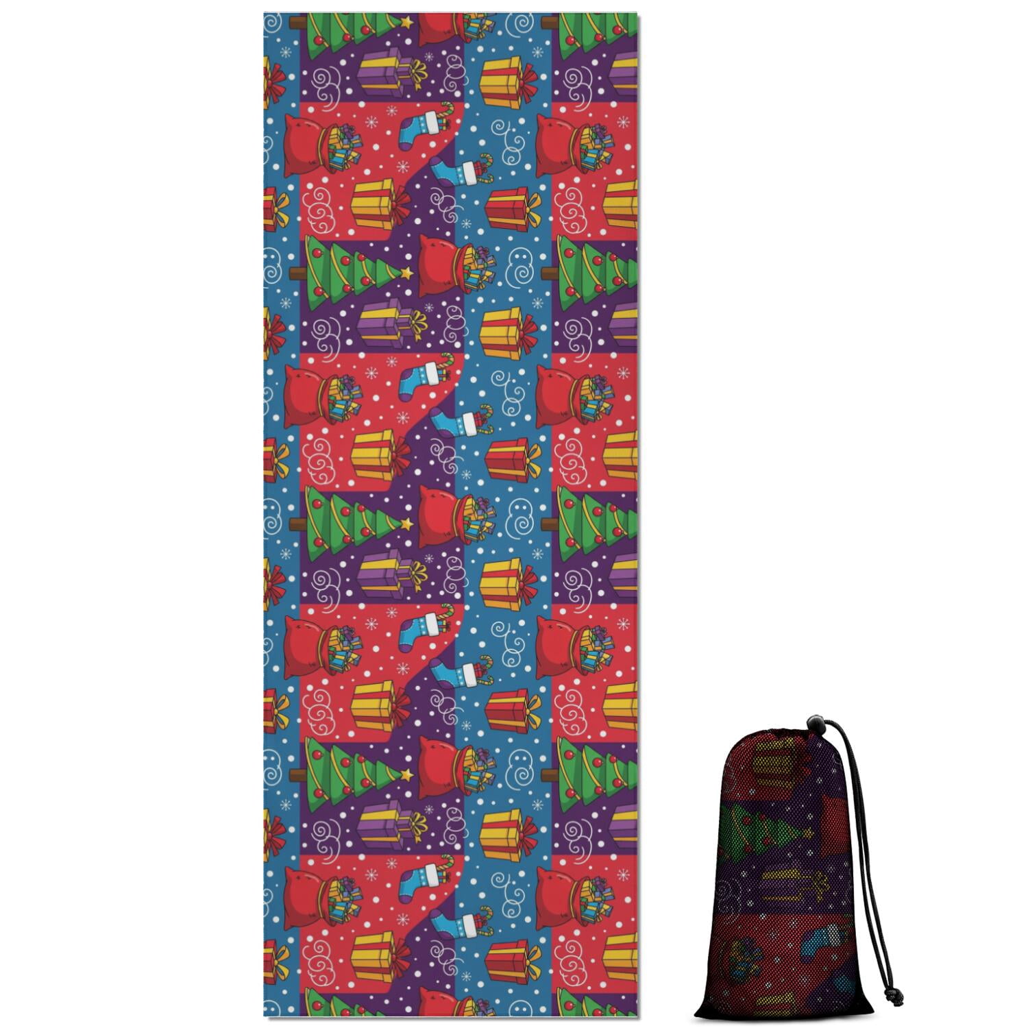 70x26 Inch Yoga Towel, Sweat Absorbent Non-Slip Mat for Hot Yoga ...