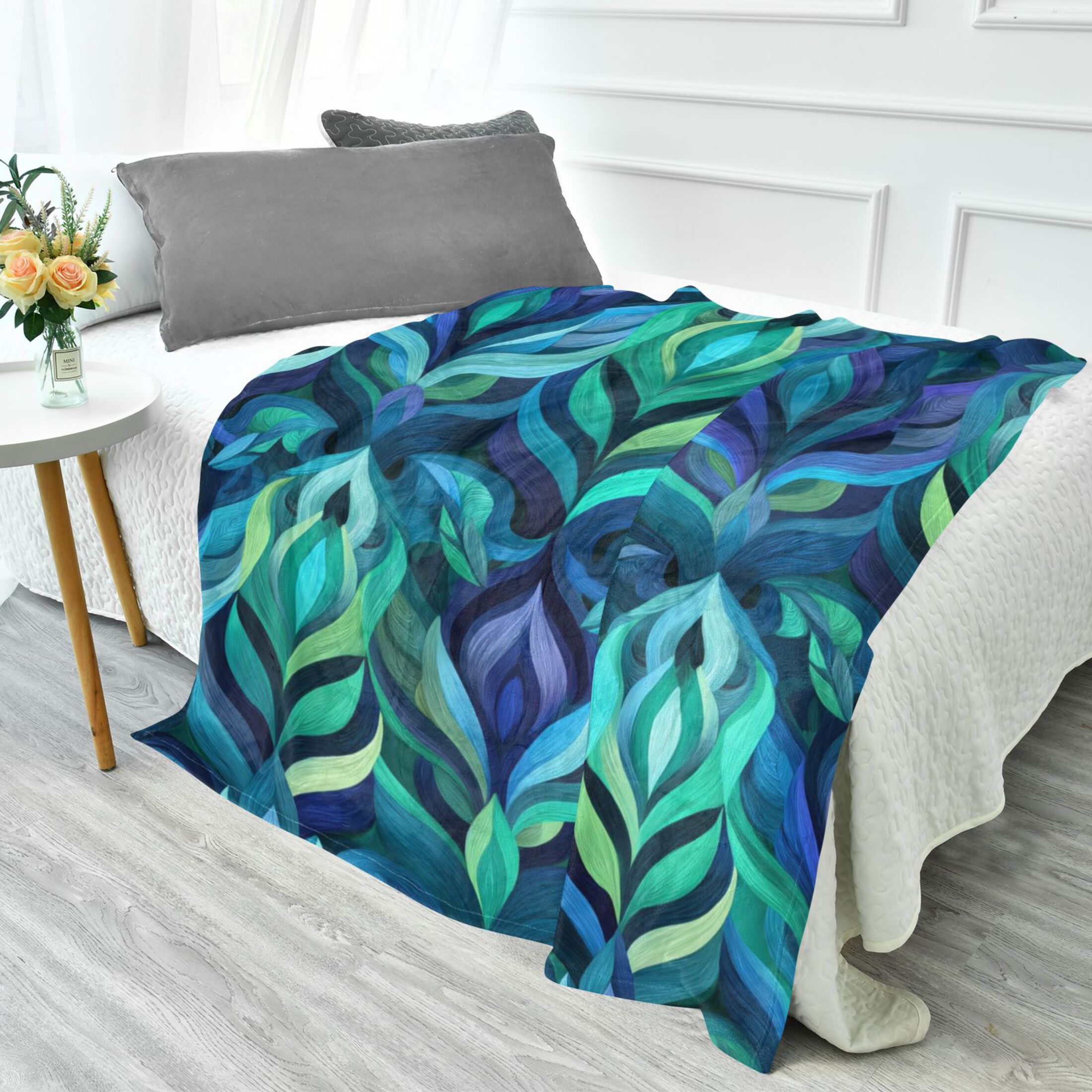 70x55 Inches Glow in The Dark Blanket Cozy Throw Camping Blankets for ...