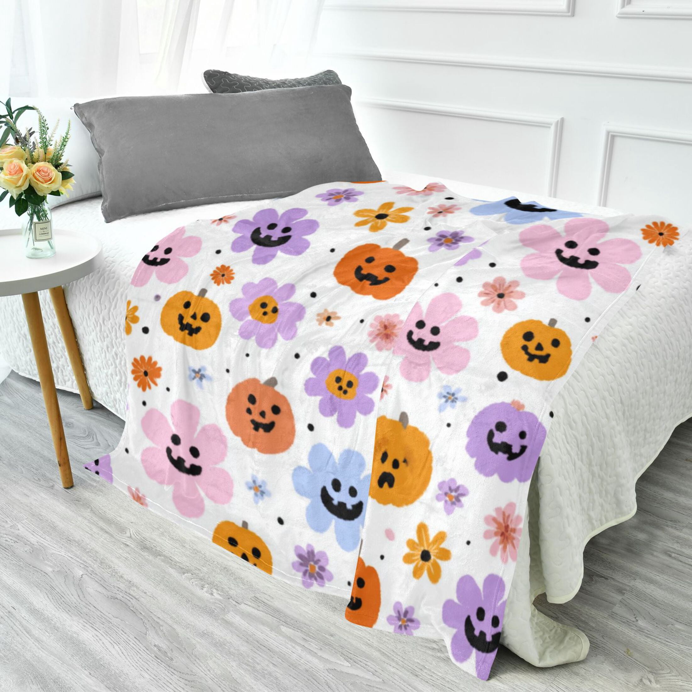 70x55 Inches Glow in The Dark Blanket Cozy Throw Camping Blankets for ...