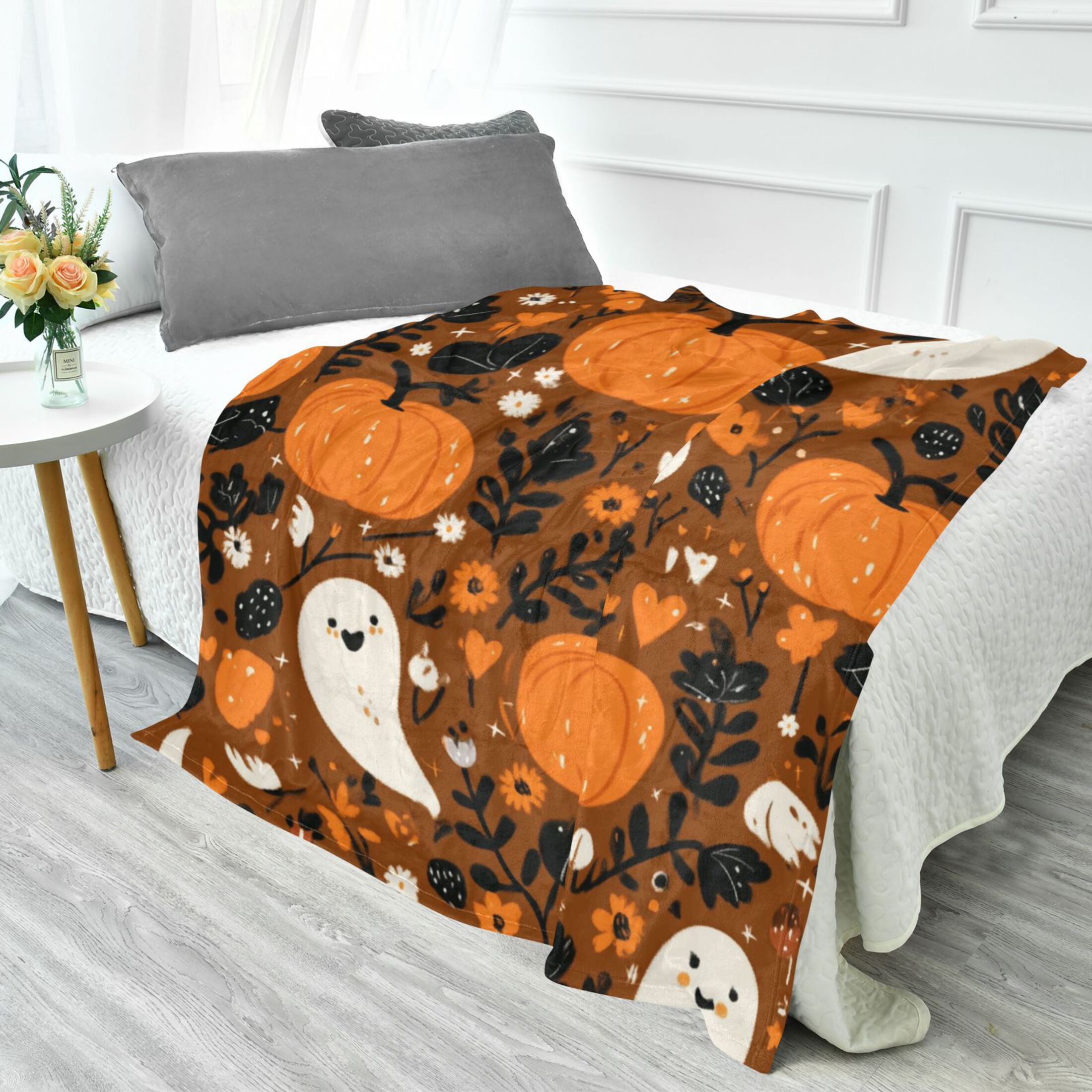70x55 Inches Glow in The Dark Blanket Cozy Throw Camping Blankets for ...