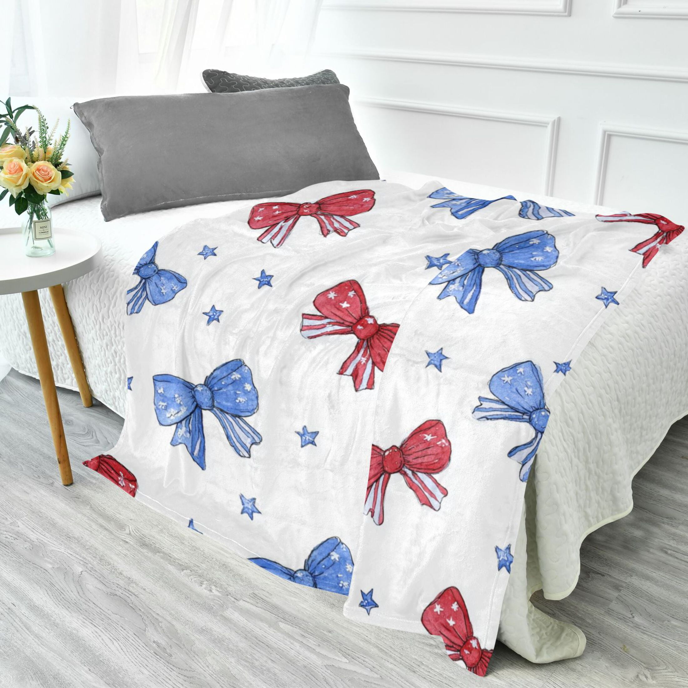 70x55 Inches Glow in The Dark Blanket Cozy Throw Camping Blankets for ...