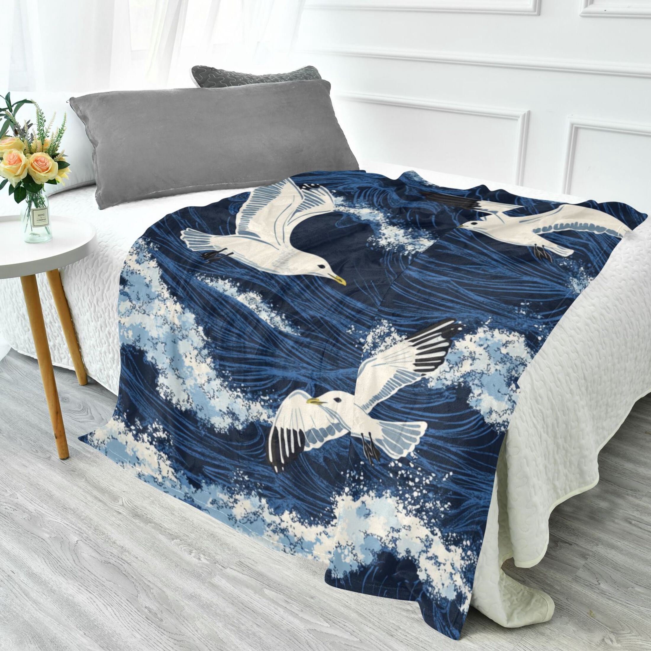 70x55 Inches Glow in The Dark Blanket Cozy Throw Camping Blankets for ...