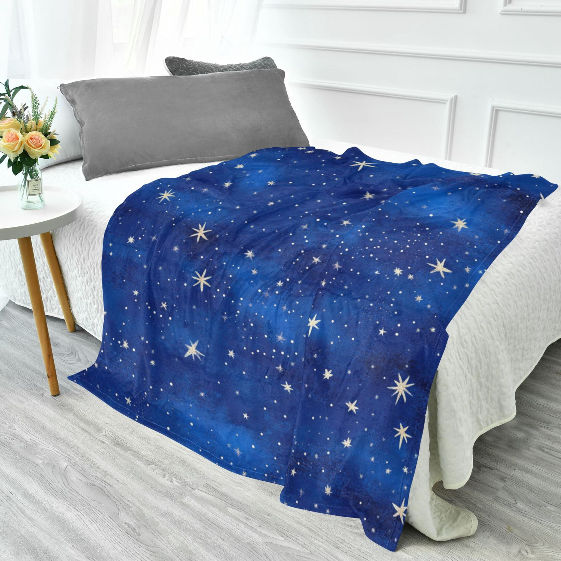 70x55 Inches Glow in The Dark Blanket Cozy Throw Camping Blankets for ...