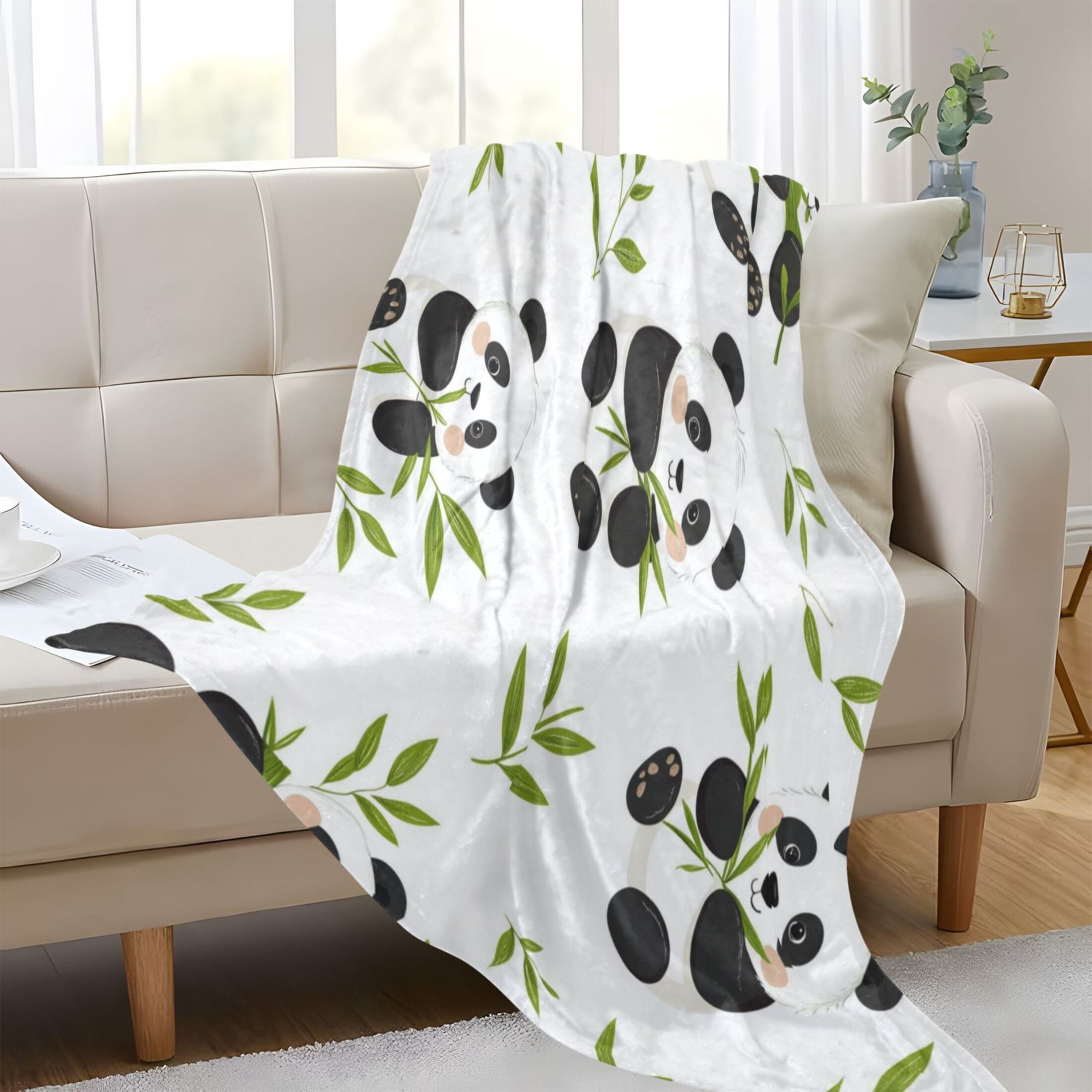 70x55in Magic Glow Flannel Blanket Fluorescent Blanket Bed Throws ...