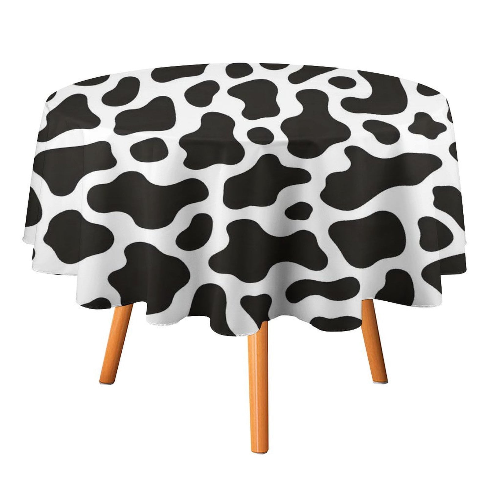 70x70in Round Tablecloth Car Line Straight And Dense Wireless Head Gap ...