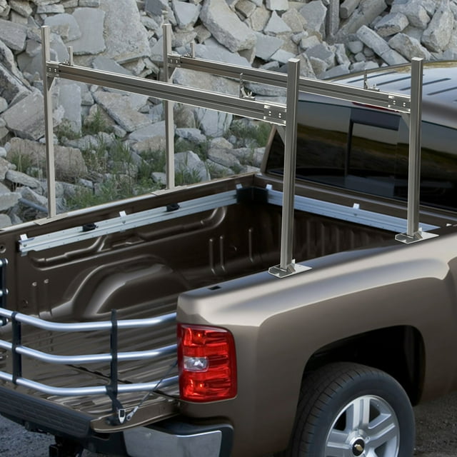 71*14*34in Pick up Truck Ladder Truck Rack 800lbs Capacity Aluminum ...