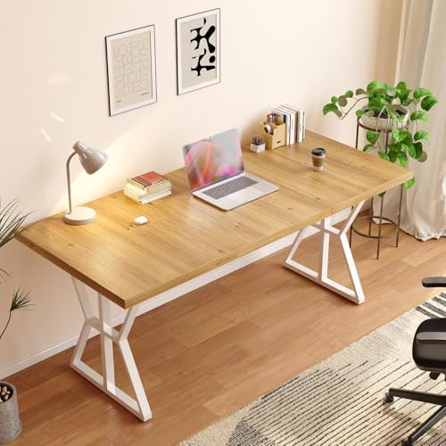 71 Inch Computer Desk, Large Home Office Executive Desk, Modern Simple ...