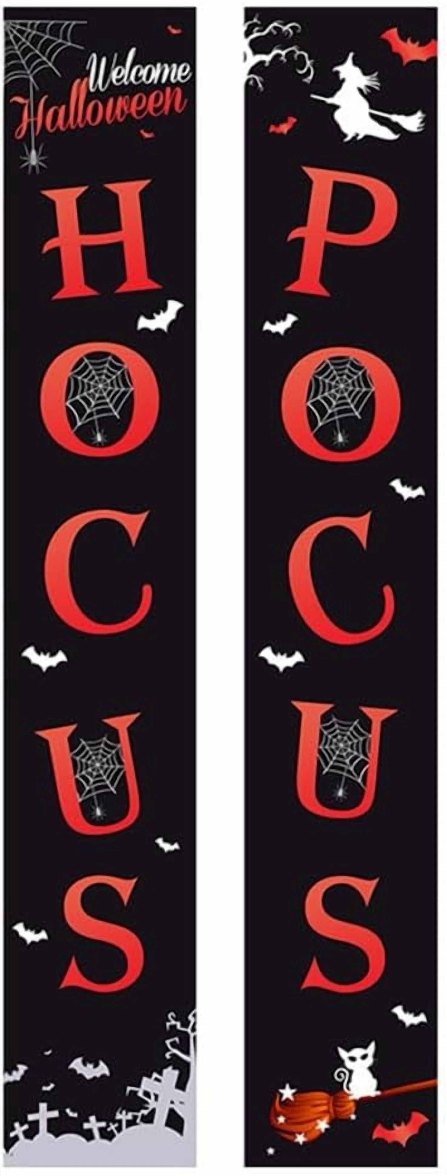 71 Inch Halloween Door Banner Halloween Decorations Outdoor Halloween ...