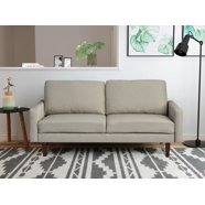 "HOMCOM 48"" Loveseat Size Modern Sofa Small Couch for Compact Spaces ...