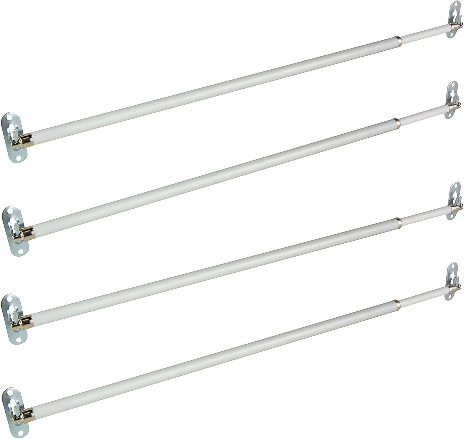 Round Sash Rod 8MM 28-48 inch (Set of 4) - Walmart.com