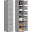STANI Metal Locker for Gym, School, Office, 71" Metal Storage Locker ...
