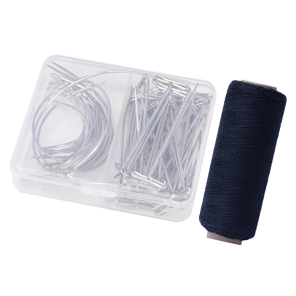 71 Pcs Wig Making Needles Tool Set Sewing Thread Pins for Wigs Hair ...